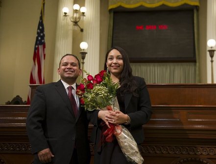 Luis Alejo '01 Proposes on Assembly Floor | School of Law