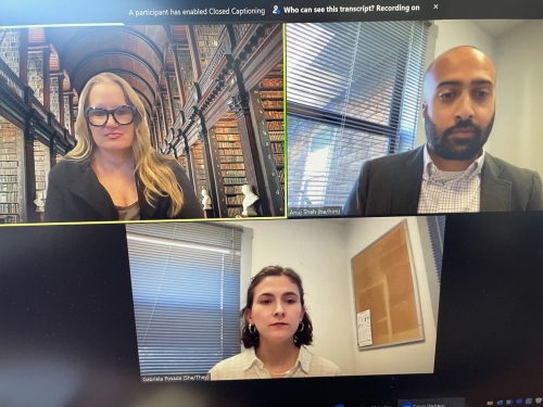 Professor Cooper and Students Discuss Abolishing ICE Detention Center ...